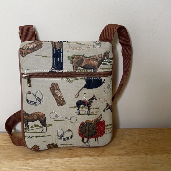 Signare | Bags | Signare Equestrian Tapestry Bag Horse | Poshmark